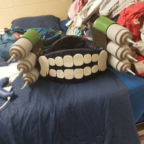 Toga Neckpiece Collar and Teeth Prop DIY Printable PDF Pattern - Etsy