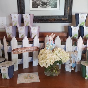 INSTANT DOWNLOAD LARGE Peter Rabbit Cut Out Table Stands 10 Characters ...