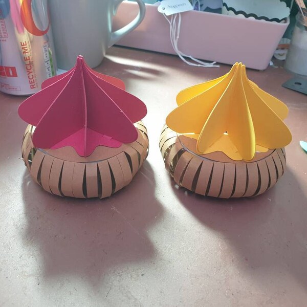 Ice Cream Cone Boxes SVG Cut File / Wedding Favour / DIY Treat Box ...