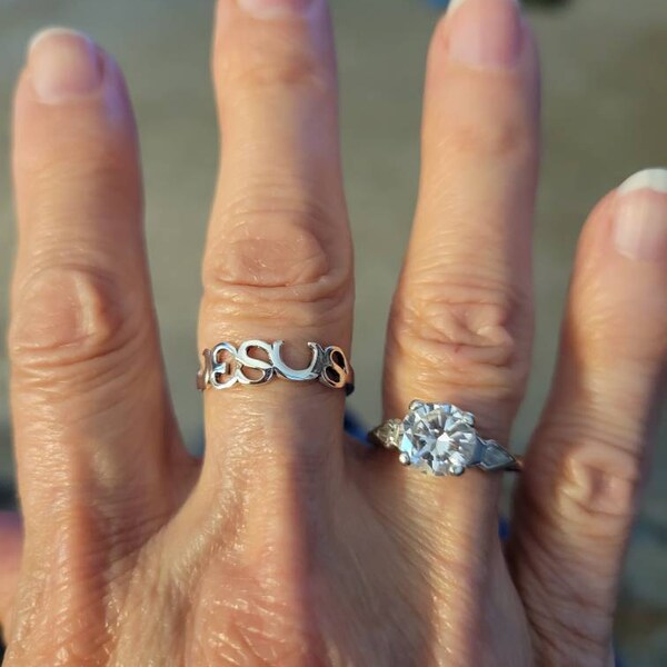 Exclusive Stacking Rings Set With Powerful Symbols Protection Jewelry ...