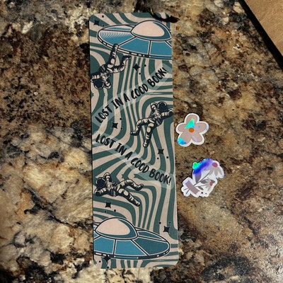 Colorful Retro Bookmark Laminated Bookmark Bookmark Individual or Set ...