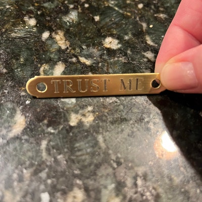 Solid Brass Saddle Plate , Halter Plate , Bridle Plate , Trophy Plate ...
