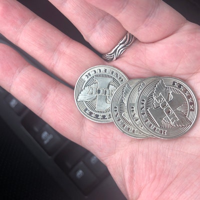 Official Asshole Coin by ZFG Inc./zero Fucks Coin™ - Etsy