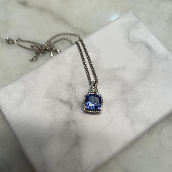 Pear Shaped Amethyst and Natural Diamonds 14k Yellow Gold Enhancer ...