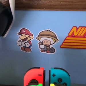 Paper Mario Paper Mario & Friends Stickers - Etsy