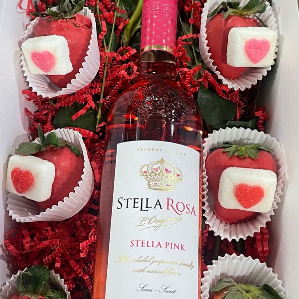 Rose and Wine Box: 20”x7”x4” (contents NOT Included, Box Only) *sold in ...