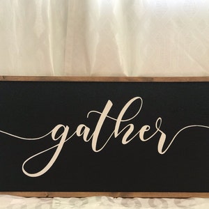 DIY Farmhouse Gather Stencil / Gather Sign / Mylar Reusable - Etsy Canada