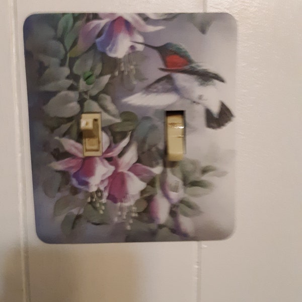 This Hummingbird Switch Plate Cover Features Our Most Popular ...