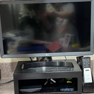 LED TV Riser Stand in Alder With Crown Molding New Colors - Etsy