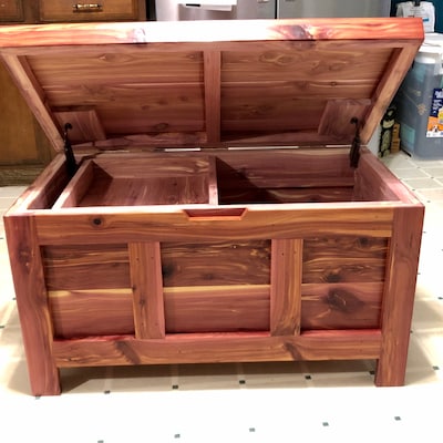 Large Hope Chest Cedar Hope Chest Blanket Chest. Rustic - Etsy