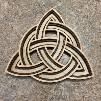C50-celtic Knot Scroll Saw Pattern pdf, Dxf, Svg, Eps - Etsy