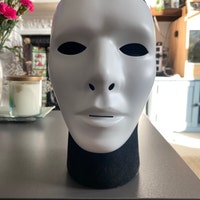 Cesar/caesar 1983 Blank Male Mask RECASTS Kabuki Mask Joey Mask ...