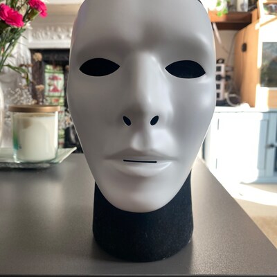 Cesar/caesar 1983 Blank Male Mask RECASTS Kabuki Mask Joey Mask ...
