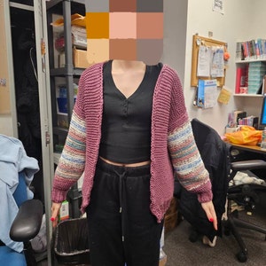 Downtown Cardigan Knit Pattern - Etsy