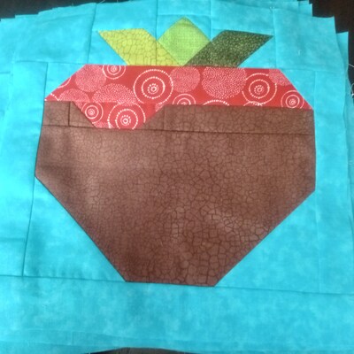 Pit Bull Terrier Dog Puppy Quilt Block PDF Pattern includes ...