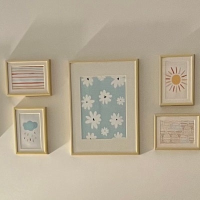 Trendy Colorful Wall Collage Kit, Set of 40 Prints, Teen Bedroom Prints ...