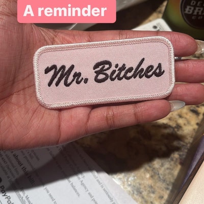 Embroidered Custom Iron-on Rectangle Name Patch - Etsy