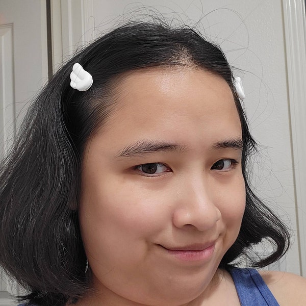Pretty Angel Wings Hair Clips in White - Etsy