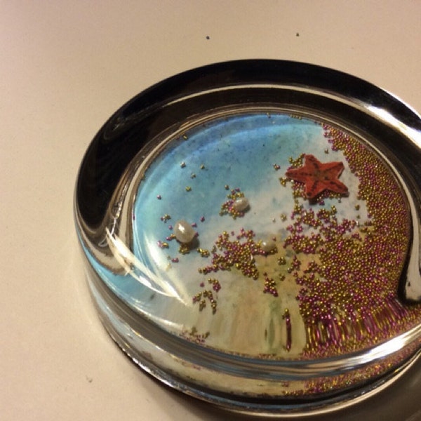 Octagon Paperweight Frame Glass Paperweights Designed to Display Images ...