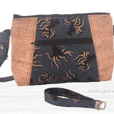 Sunshine Crossbody Pouch Bagstock Sewing Pattern, PDF Sewing Pattern - Etsy