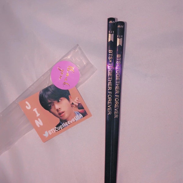 RESTOCK BTS Chopsticks Together Forever - 1 Pair Metal Chopsticks Korea ...