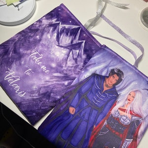 Print/bookmark Eldas & Luella A Deal With the Elf King Un - Etsy