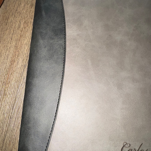 Personalized LEATHER PORTFOLIO for Men Women Corporate Business ...