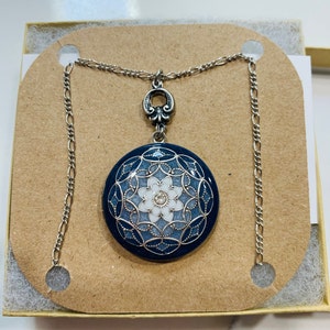 Vintage Style Ornate Locket Silver Tone/wedding Necklace/anniversary ...