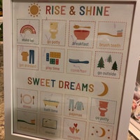 Editable Bedtime Routine Chart / Custom Bedtime Routine / - Etsy Canada