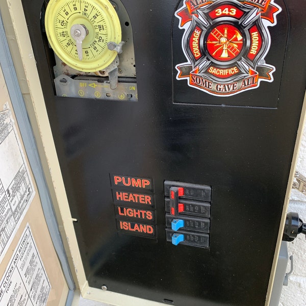 Fire Honor Courage Sacrifice 343 Badge Premium Reflective Decal - Etsy