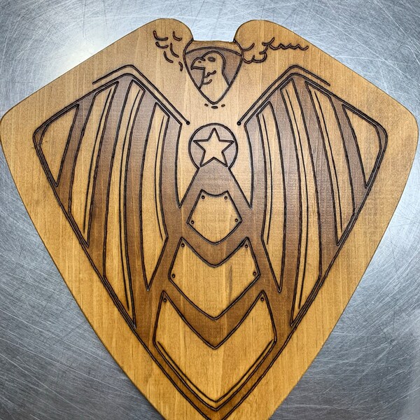 The Boys Soldier Boy Mini Shield Wood Burned Plaque, Wood Sign ...