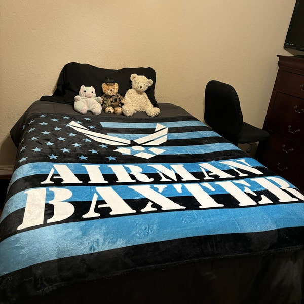 Custom | Integrity Oath | Thin Blue Line | American Flag | Canvas Wall ...