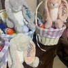 Monogrammed Bunnypersonalized Bunny Rabbit,personalized Baby ...