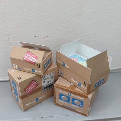 Instant Download Printable Miniature Packages DIY 1:6 Scale PDF ...