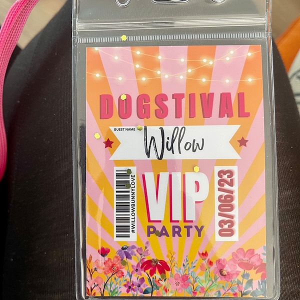 Personalised Party Lanyards Festival Decor Hen Do - Etsy UK