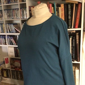 JULIA Dress PDF Sewing Pattern. Easy Fit, Midi Length, Slipon, Bound ...