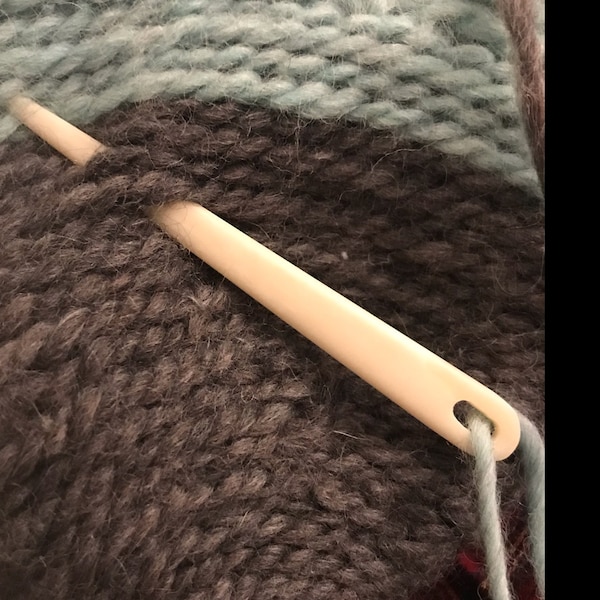 Large Bone Nalbinding Needle, Nalbinding Needle, Nålbinding Needle, Naalbinding Needle, Bone ...