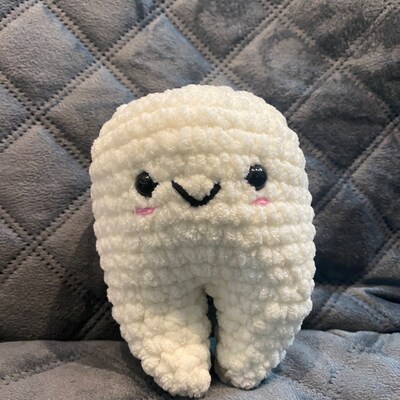 Tooth Crochet Pattern PATTERN ONLY PDF Download Amigurumi Beginner Easy ...