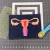 Anatomical Uterus Paper Piecing Pattern - Etsy