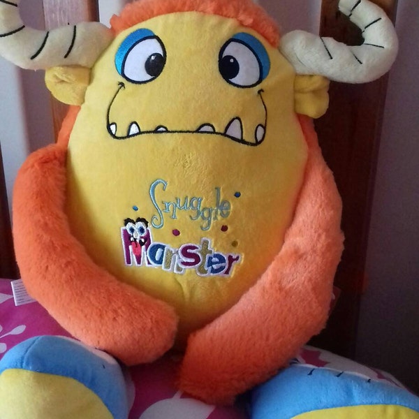 Snuggle Monster Machine Embroidery Design Monster Embroidery Designs ...