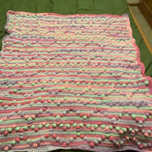 CROCHET PATTERN Candy Hearts Crochet Blanket Make Any Size PDF Download ...
