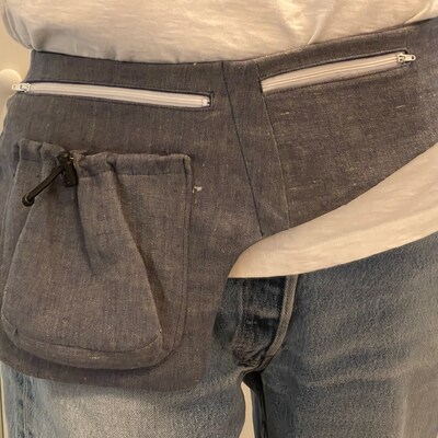 Waist Bag PDF Sewing Pattern, Hip Bag, Belt Bag, Travel Hip Bag ...