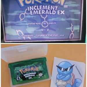 Pokemon outlaw W/ Case Version A ROM - Etsy