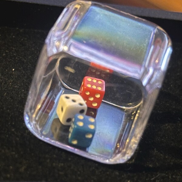 D100, 2D10 Dice Random Number Spinner Ring Gold Tool to Generate Random ...