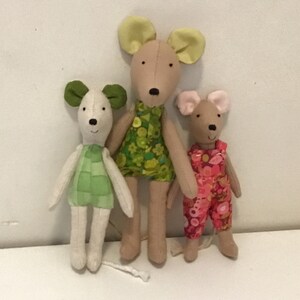 Mini Mouse 16 Cm Soft Toy Sewing Pattern and Tutorial - Etsy