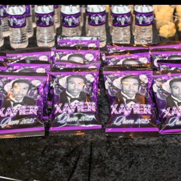 FILLED Custom PROM Party Favors for Prom, Prom Send Off, Custom Party ...