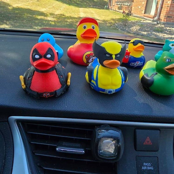 DEADPOOL and WOLVERINE Premium Ducks Available in 4 Sizes Deadpool and ...