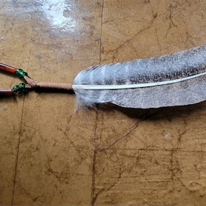 Prayer Feather for Smudging Native Made - Etsy
