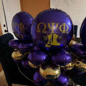 Ten 10 Sigma Gamma Rho, 18-inch Round Mylar/foil Party Balloons, 2 ...