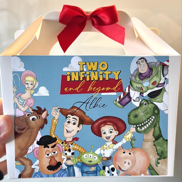 Personalised Birthday Party Activity Box | TOY STORY FRIENDS ...